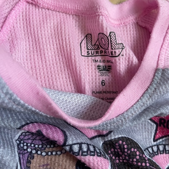 L.O.L. Surprise! | Pajamas | Nwt Lol Surprise Pink Girls Doll Waffle ...